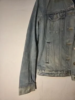 GAP | Jackets & Coats | Gap 969 Denim Jacket Womens Small Light Wash ...